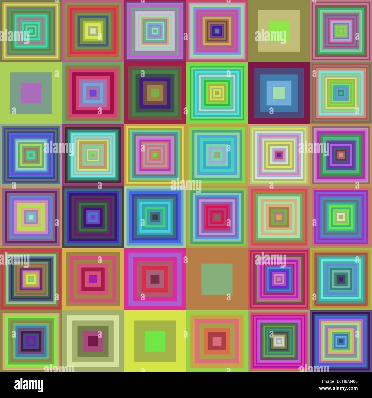 Colorful square pattern mosaic background design Stock Vector Image ...