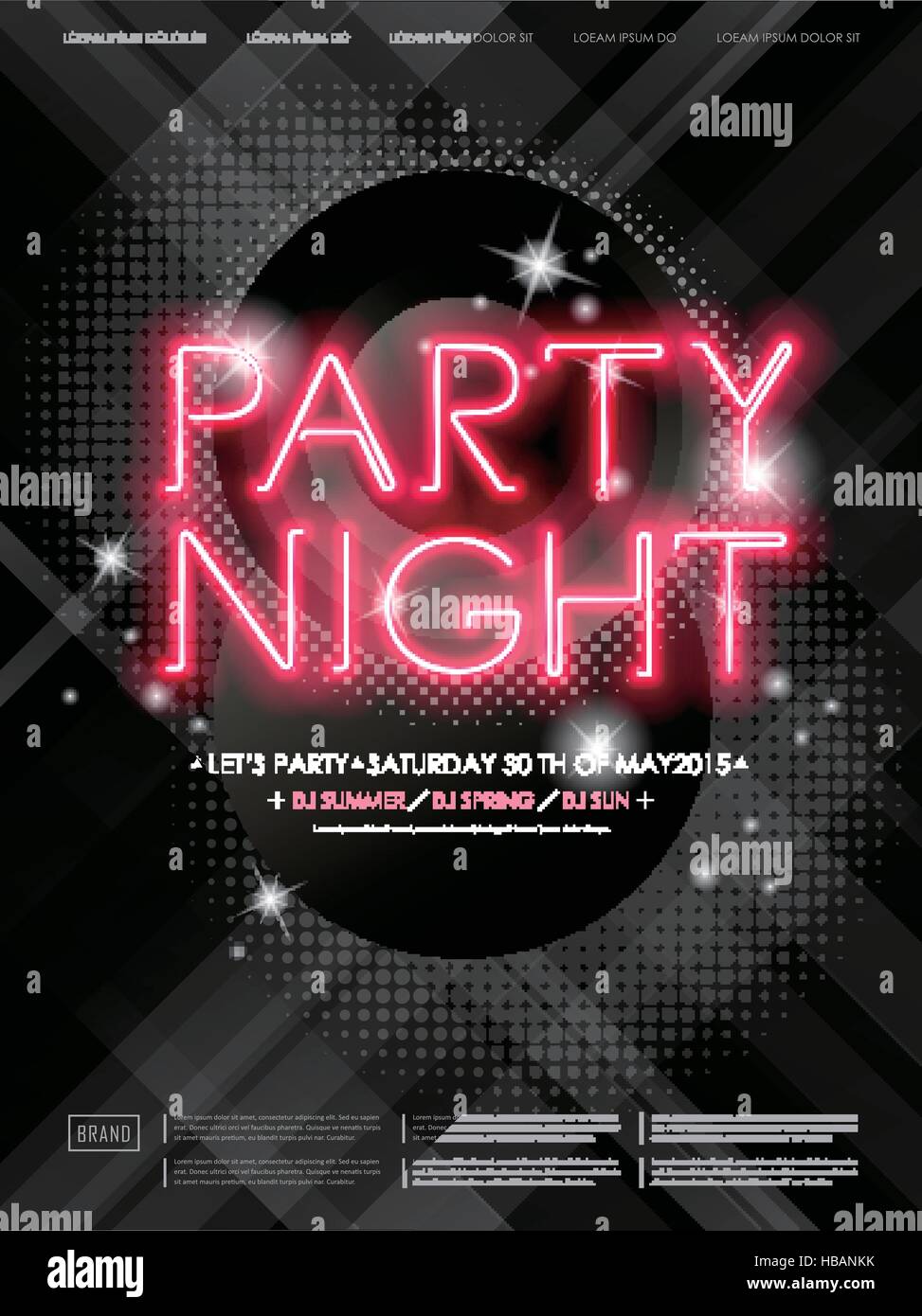 Light records Stock Vector Images - Alamy