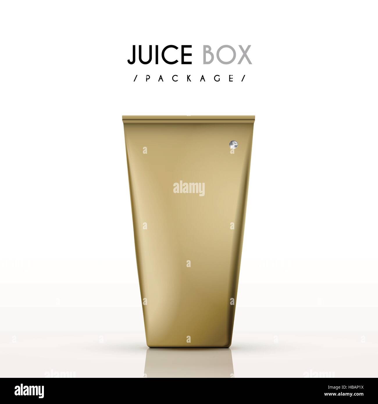 modern juice box package isolated on white background Stock Vector ...