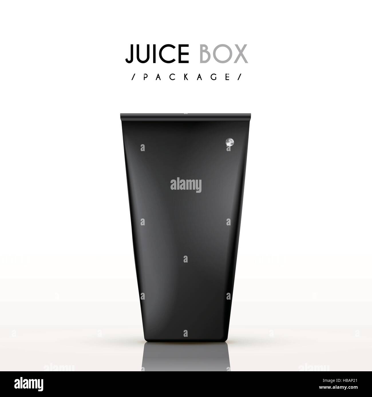 modern juice box package isolated on white background Stock Vector ...