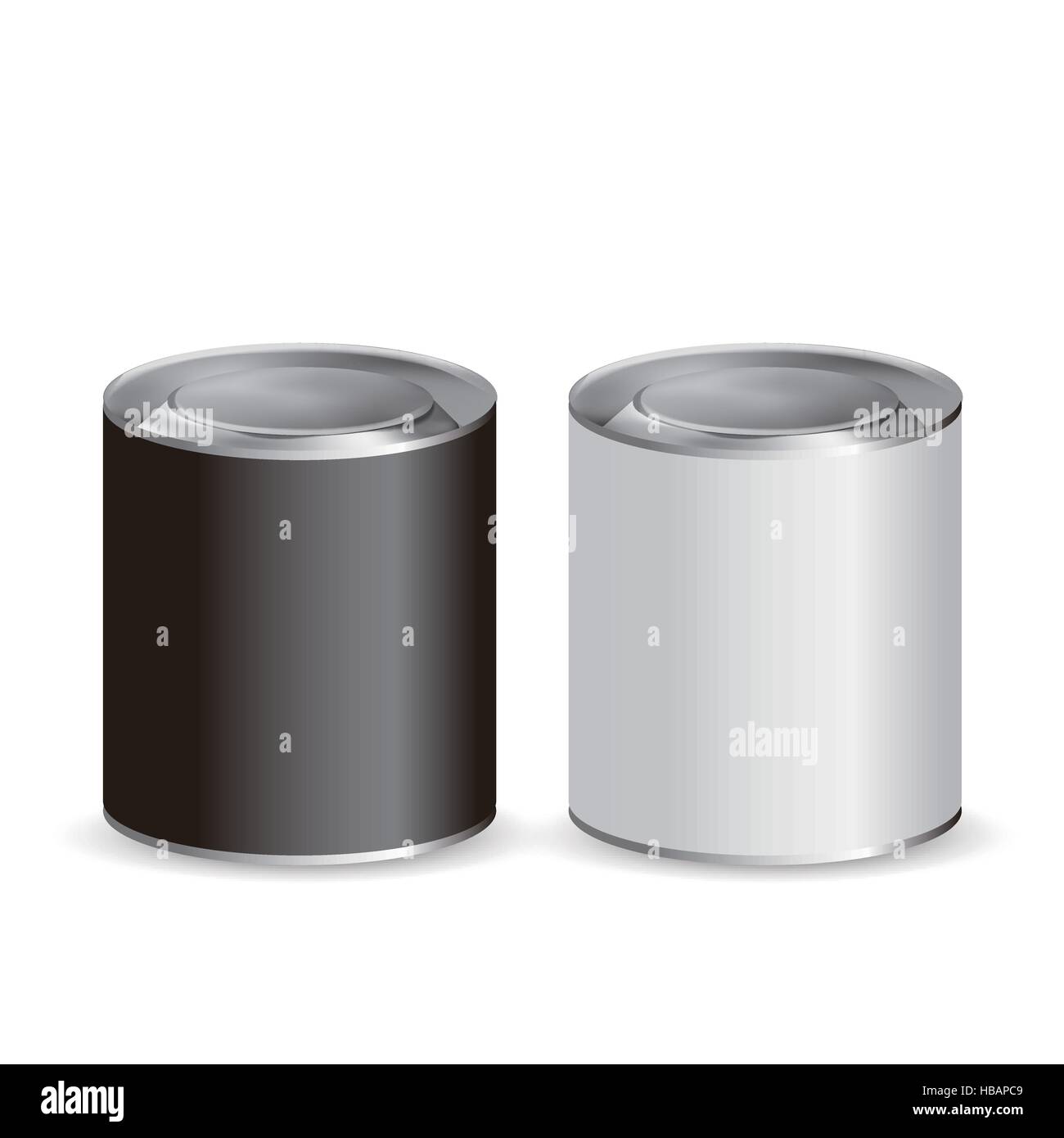 Soup cans Stock Vector Images - Alamy