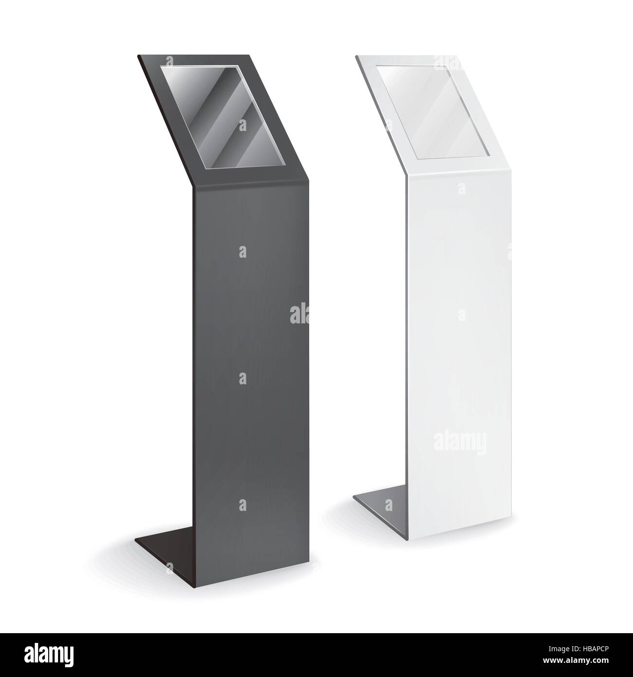 Advertising stands Stock Vector Images - Alamy