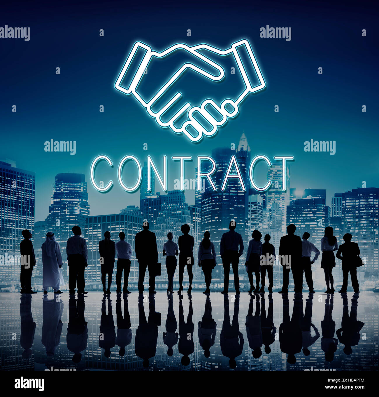 Partnership Agreement Cooperation Collaboartion Concept Stock Photo - Alamy