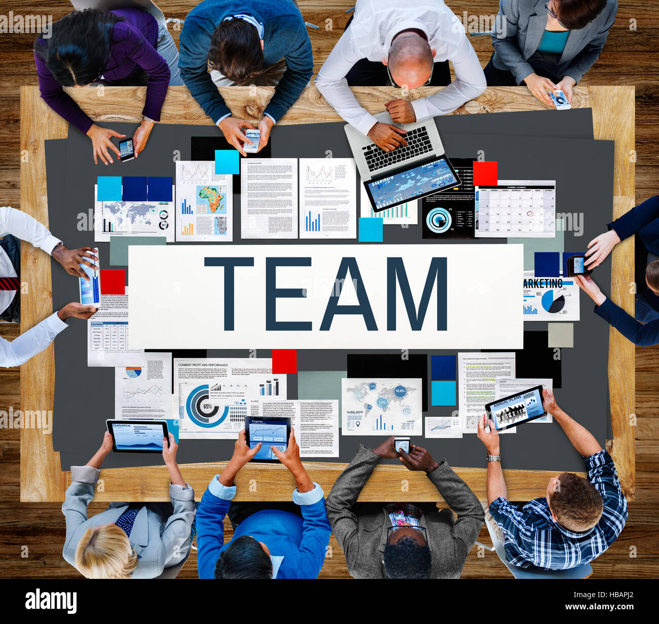 Team Up Alliance Collaboration Corporate Concept Stock Photo - Alamy