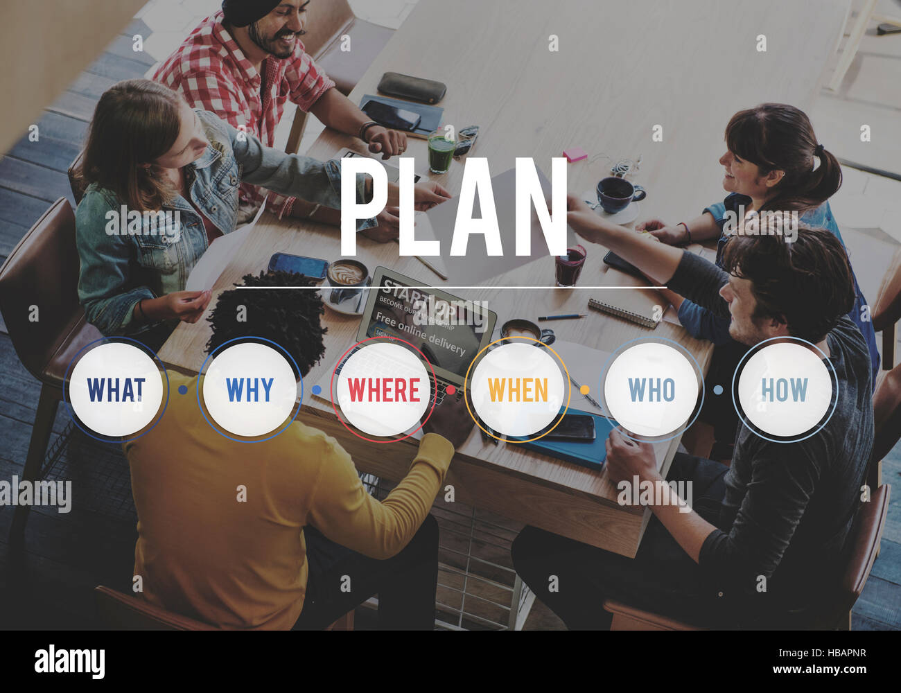 Plan Problem Solving Strategy Concept Stock Photo - Alamy