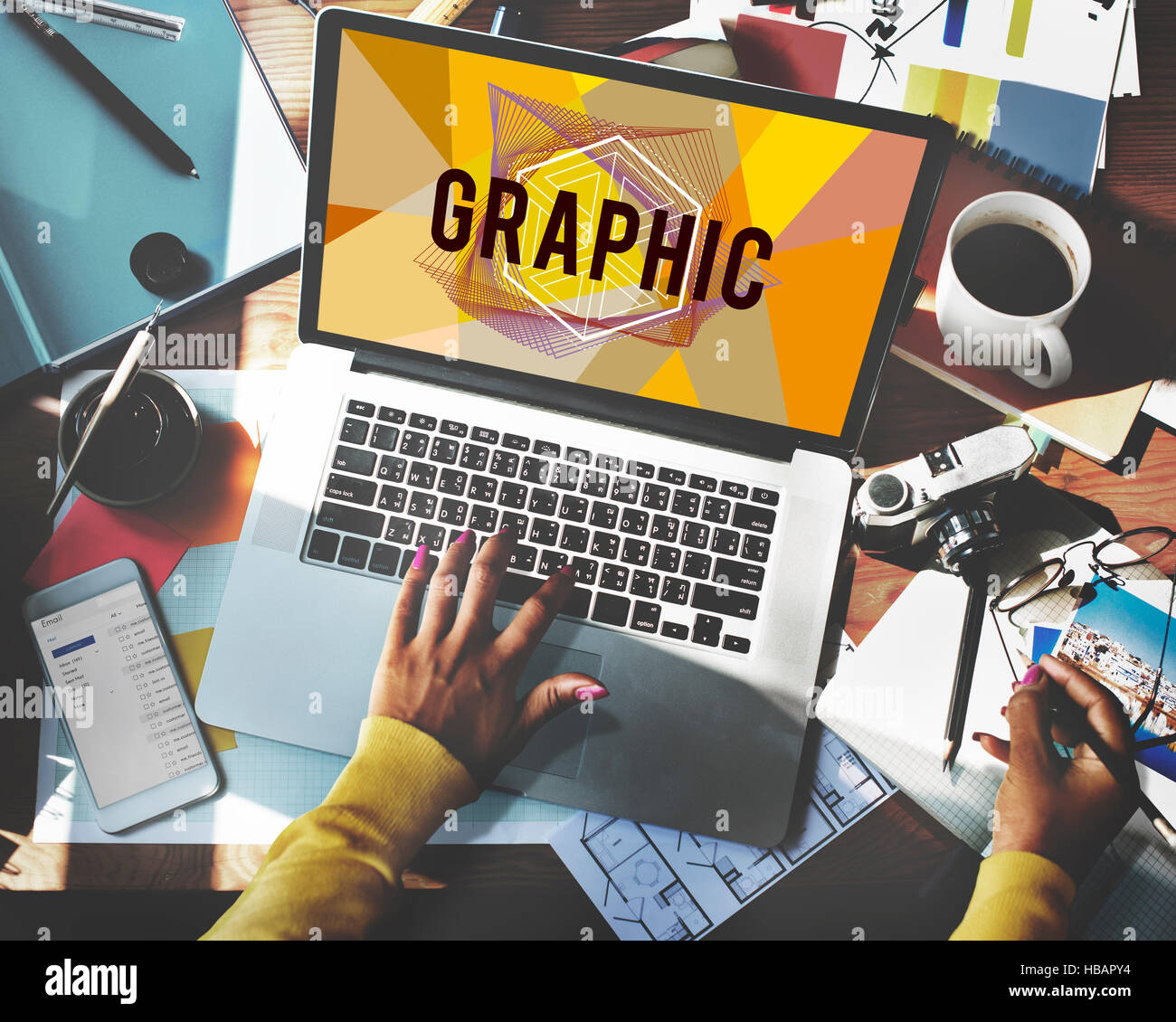 Color Ideas Creative Design Concept Stock Photo - Alamy