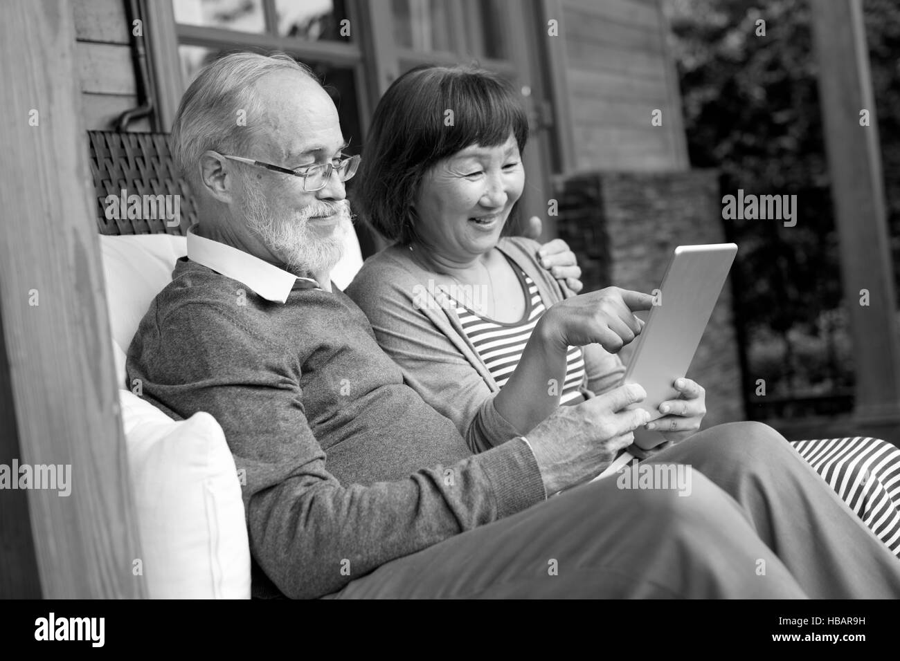 Senior People Communication Connection Concept Stock Photo - Alamy