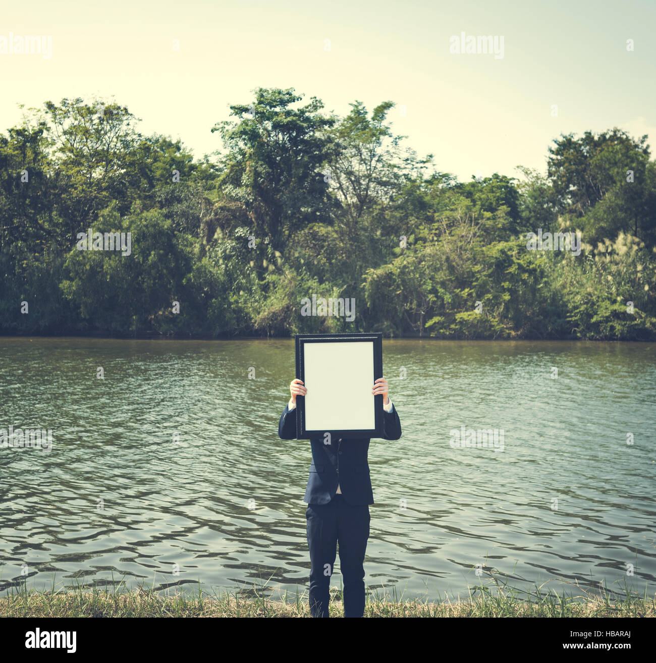 Businessman Enterprise Environment Explore Concept Stock Photo - Alamy