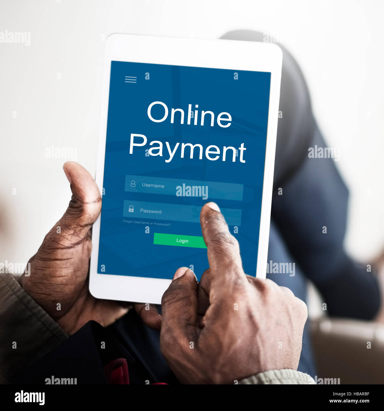 Online Payment Internet Banking Technology Concept Stock Photo - Alamy