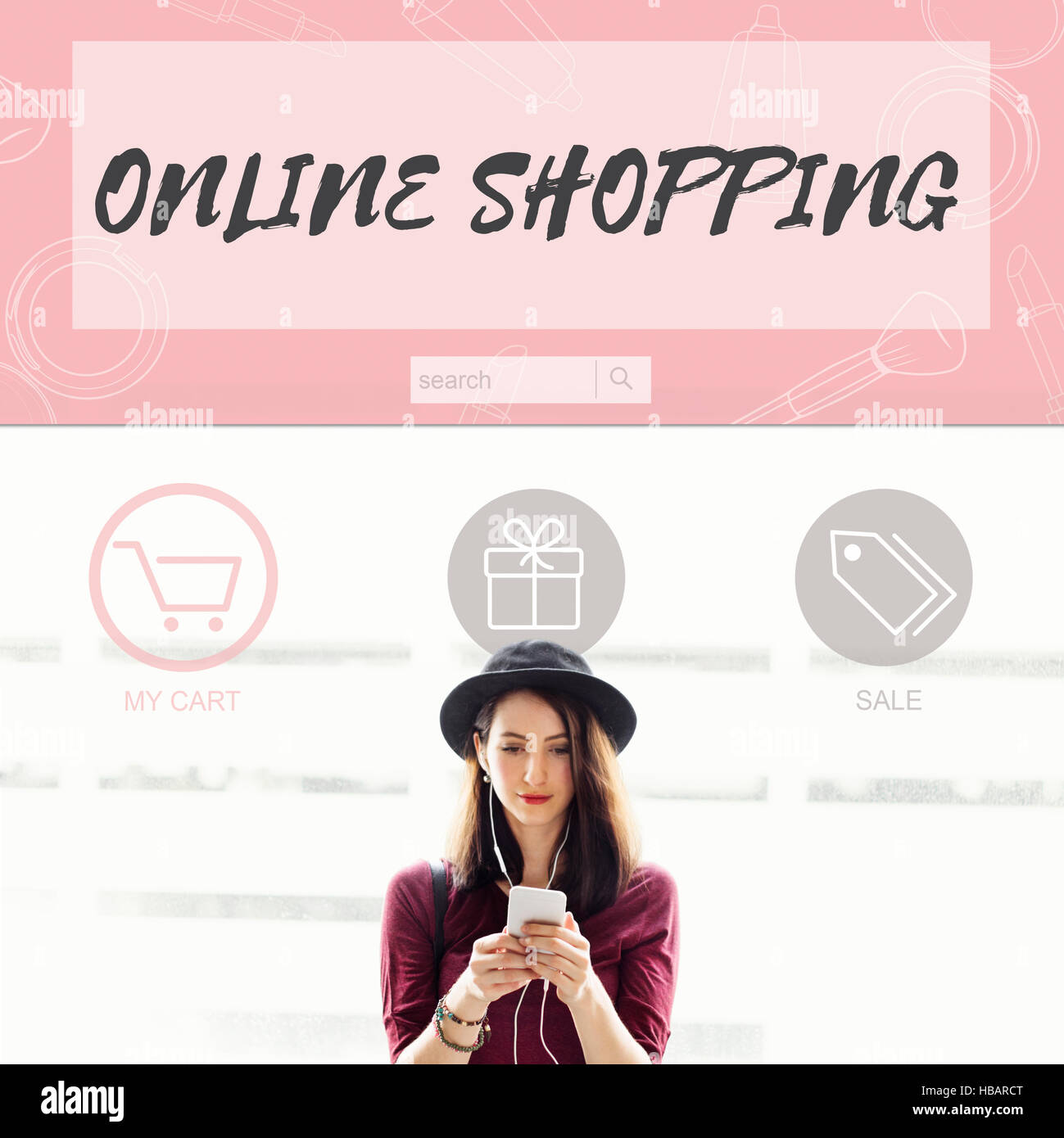 Online Shopping Internet Store Concept Stock Photo - Alamy