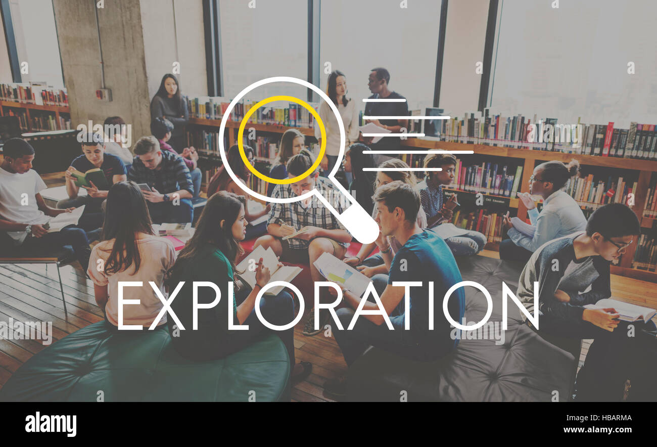 Exploration Research Results Knowledge Discovery Concept Stock Photo ...