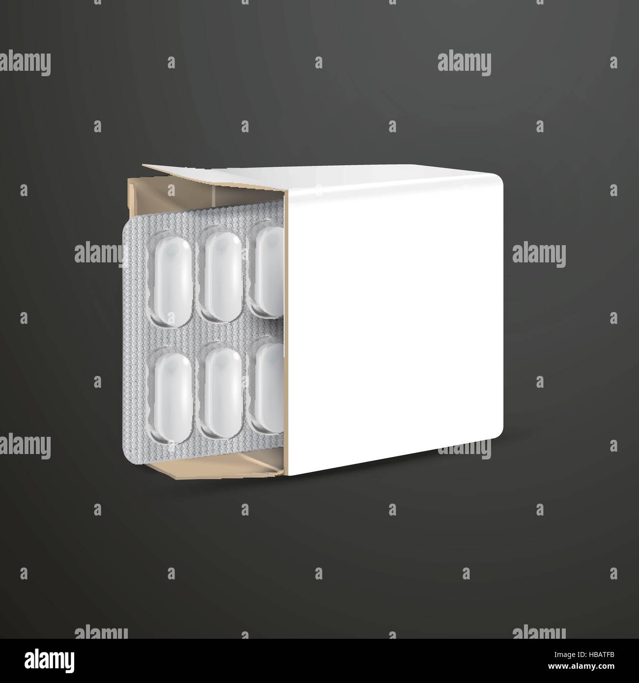 3d pharma box design hi-res stock photography and images - Alamy