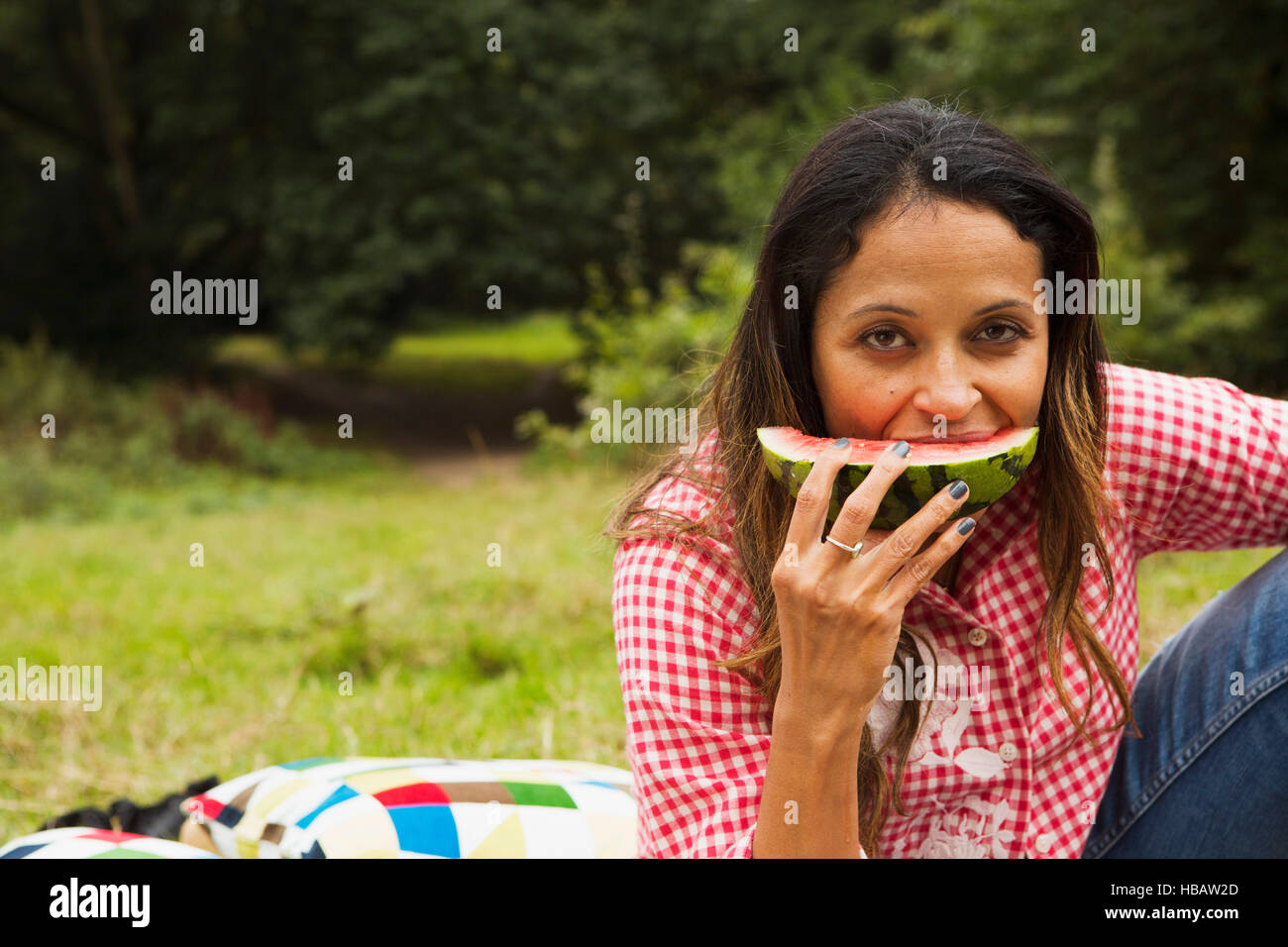 Watermelon field fruit hi-res stock photography and images - Alamy
