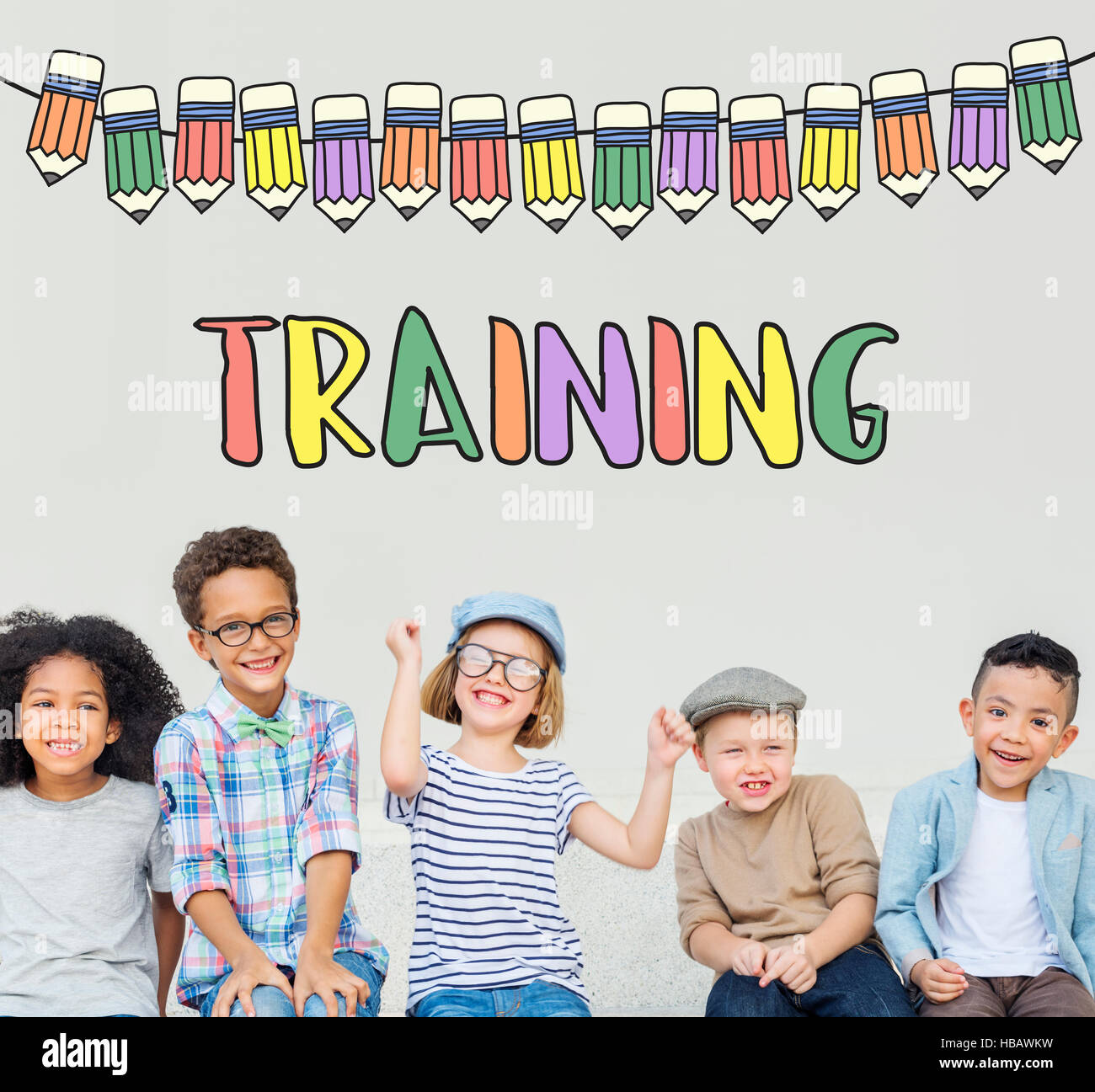 Training Education School Learning Study Concept Stock Photo - Alamy