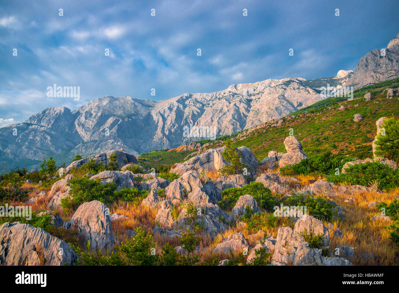 Promajna, Makarska Riviera, Croatia Stock Photo - Alamy