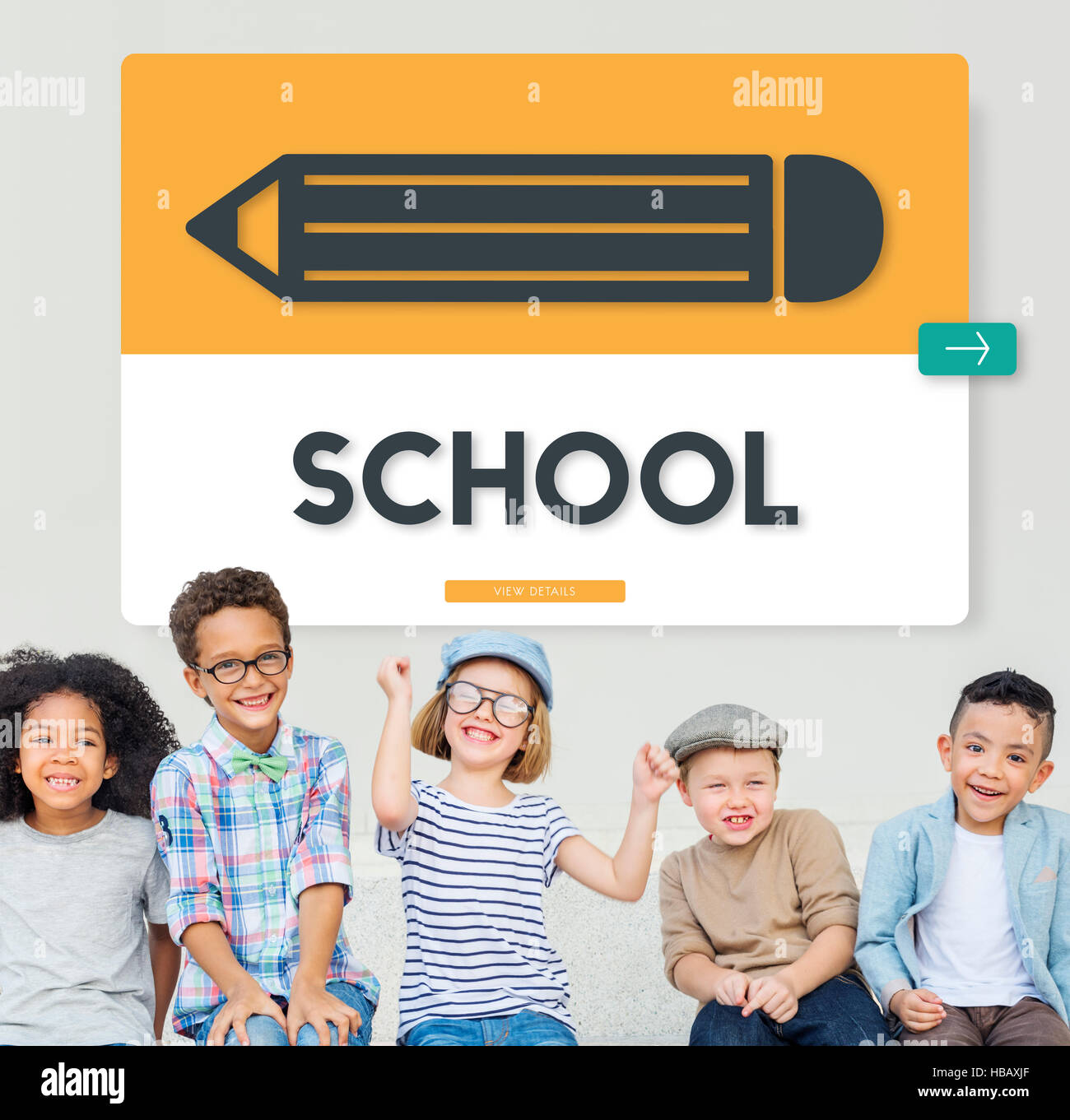 Pencil Education Study Academics Learning Graphic Concept Stock Photo ...