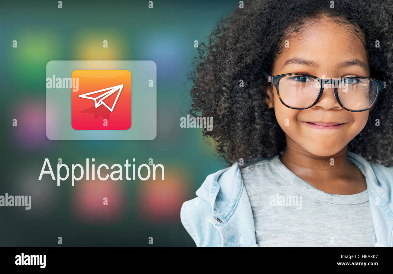 Academic E-Learning Education Online Application Concept Stock Photo ...