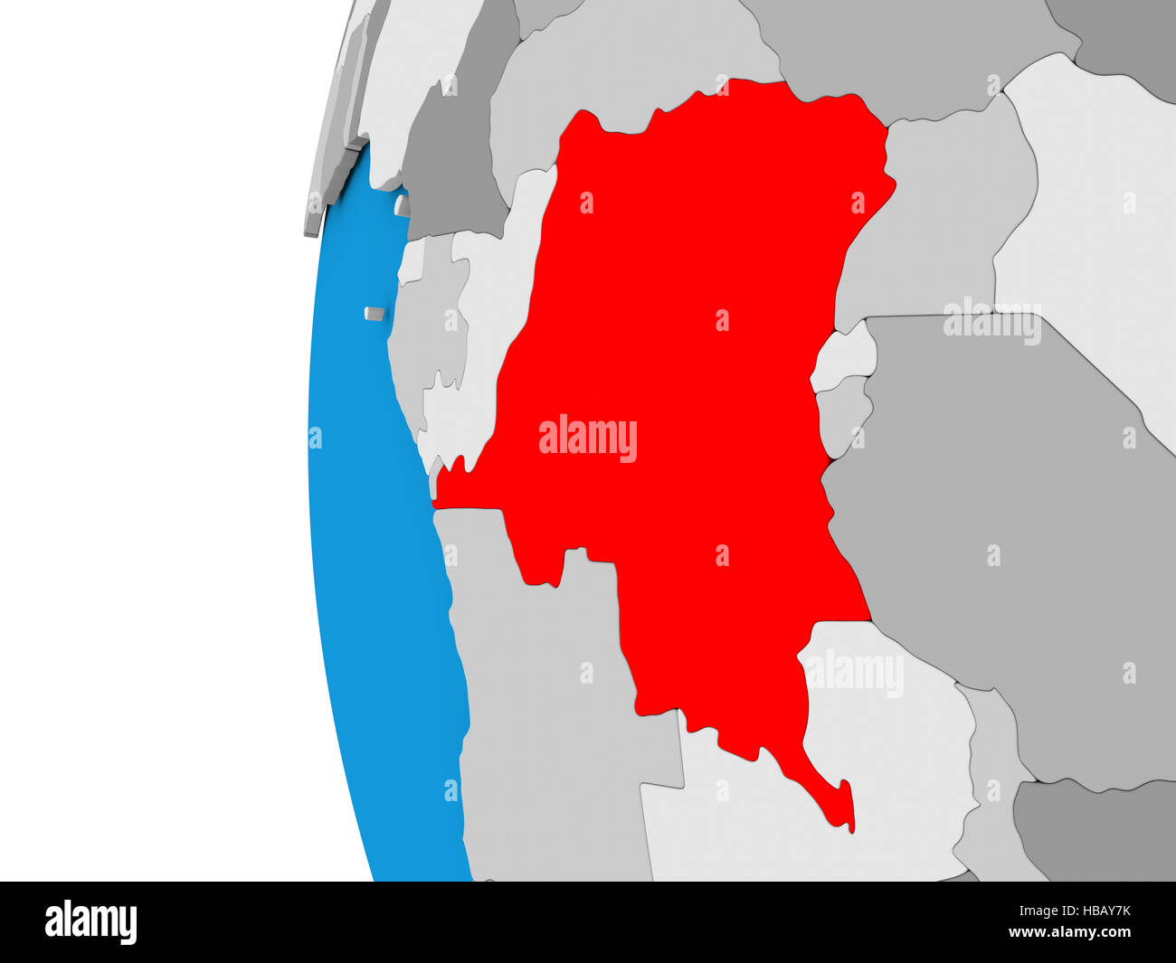 Congo globe hi-res stock photography and images - Alamy