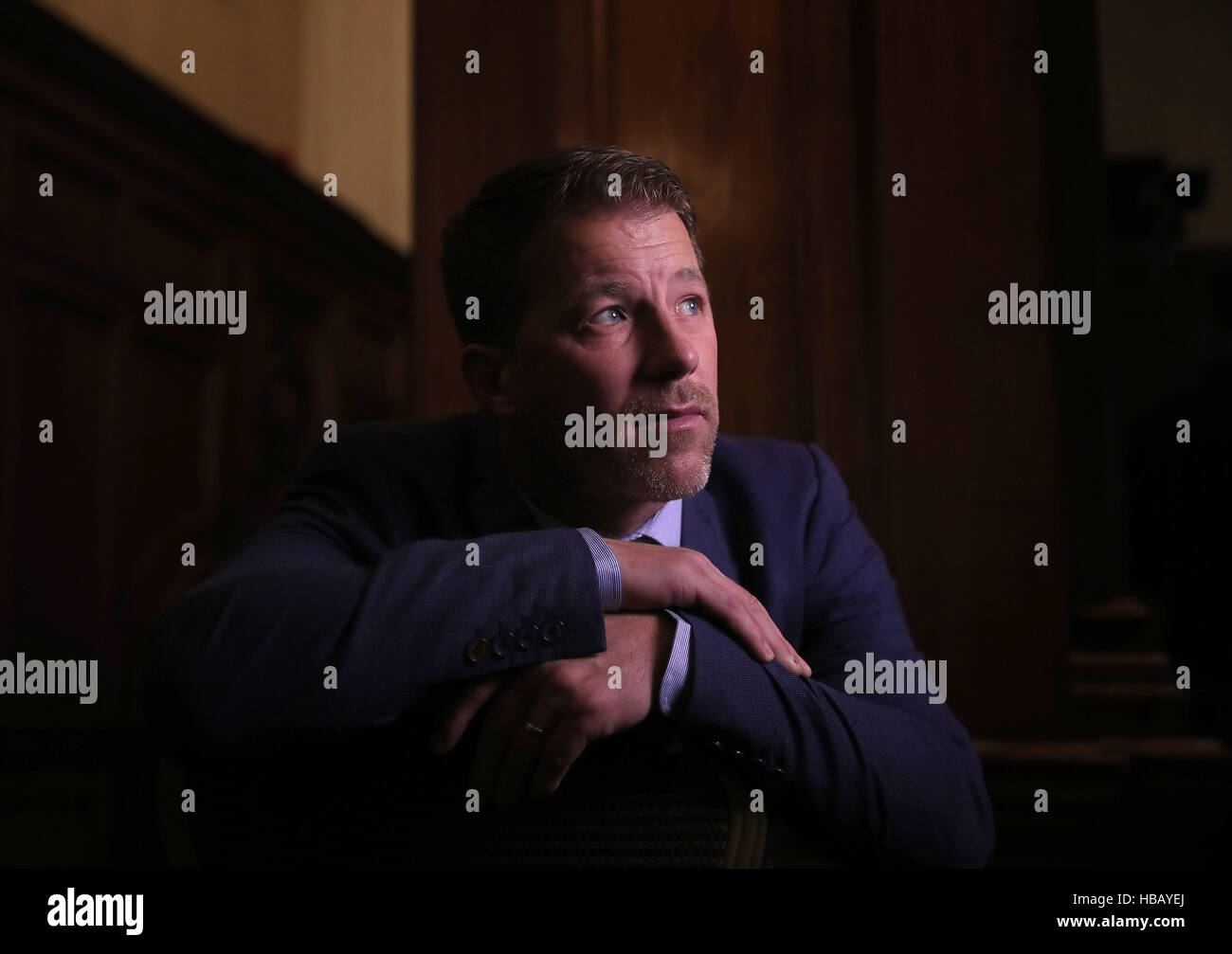 Steve Walters at the launch of the Offside Trust at the Midland Hotel ...