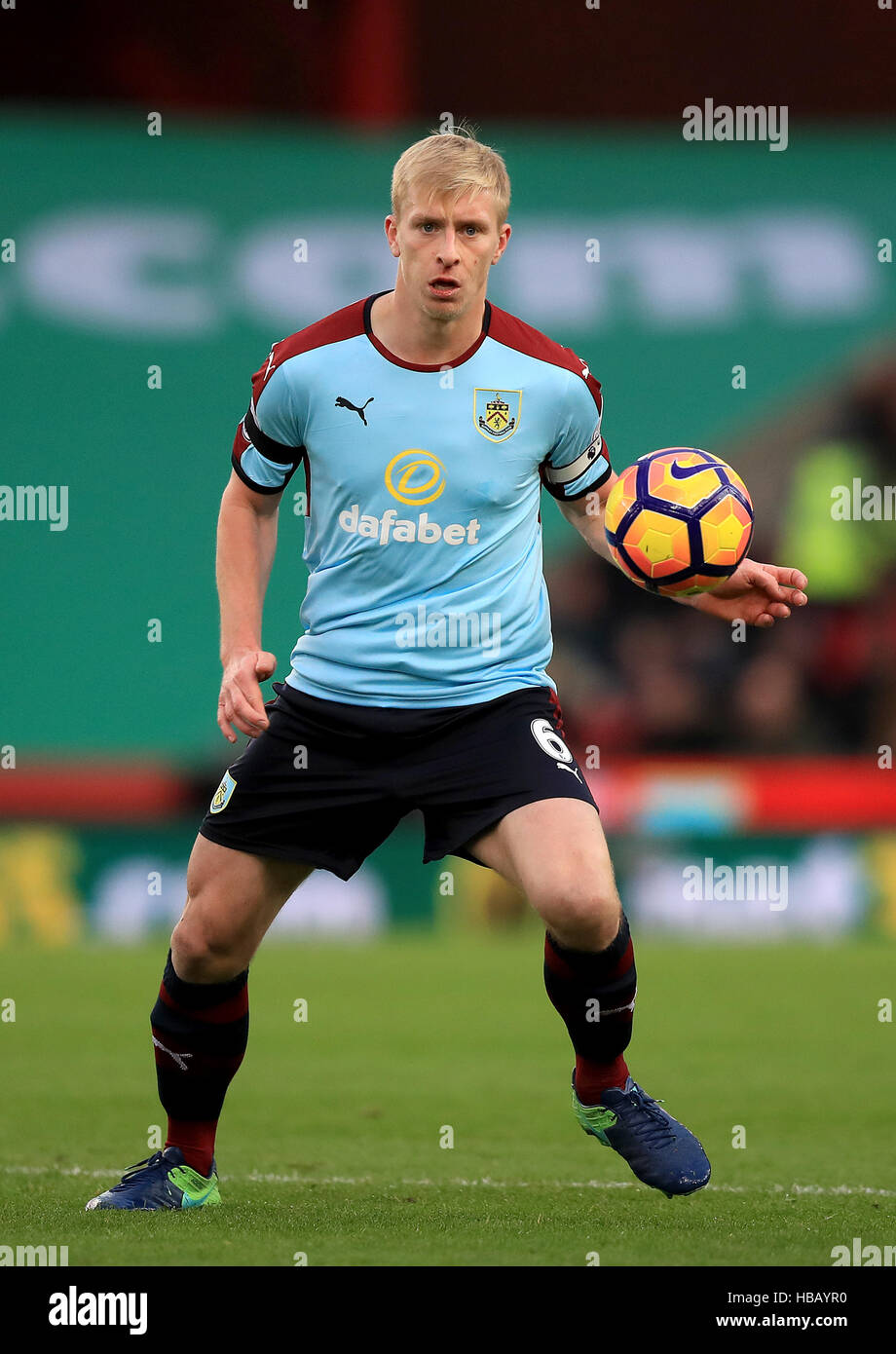 Burnley's Ben Mee Stock Photo - Alamy