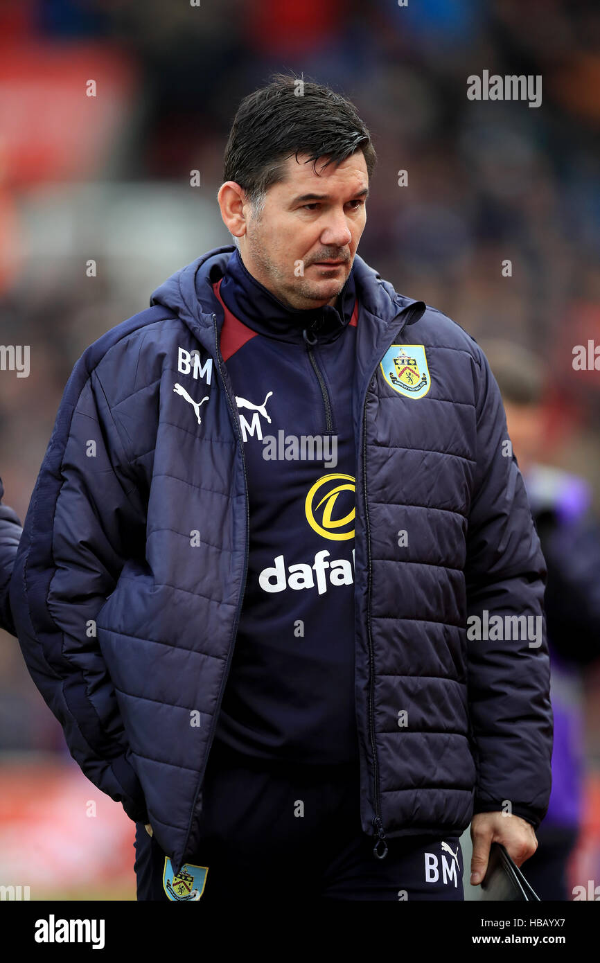 Billy Mercer, Burnley goalkeeping coach Stock Photo - Alamy