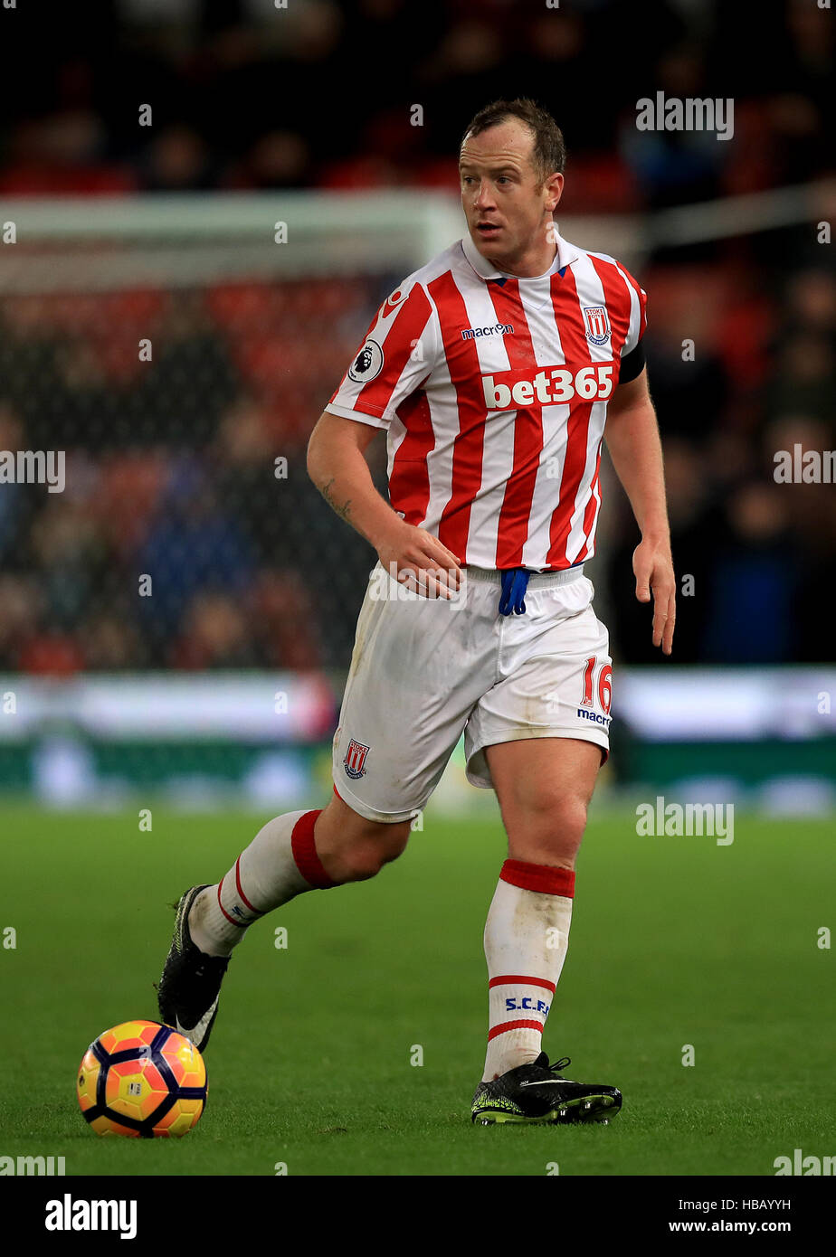 Stoke City's Charlie Adam Stock Photo - Alamy
