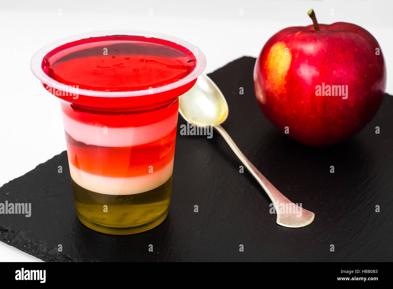 Fruit jelly puff Stock Photo - Alamy