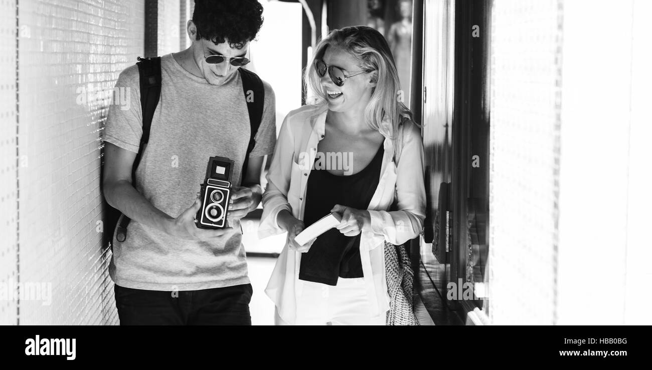 Tourist memory Black and White Stock Photos & Images - Alamy