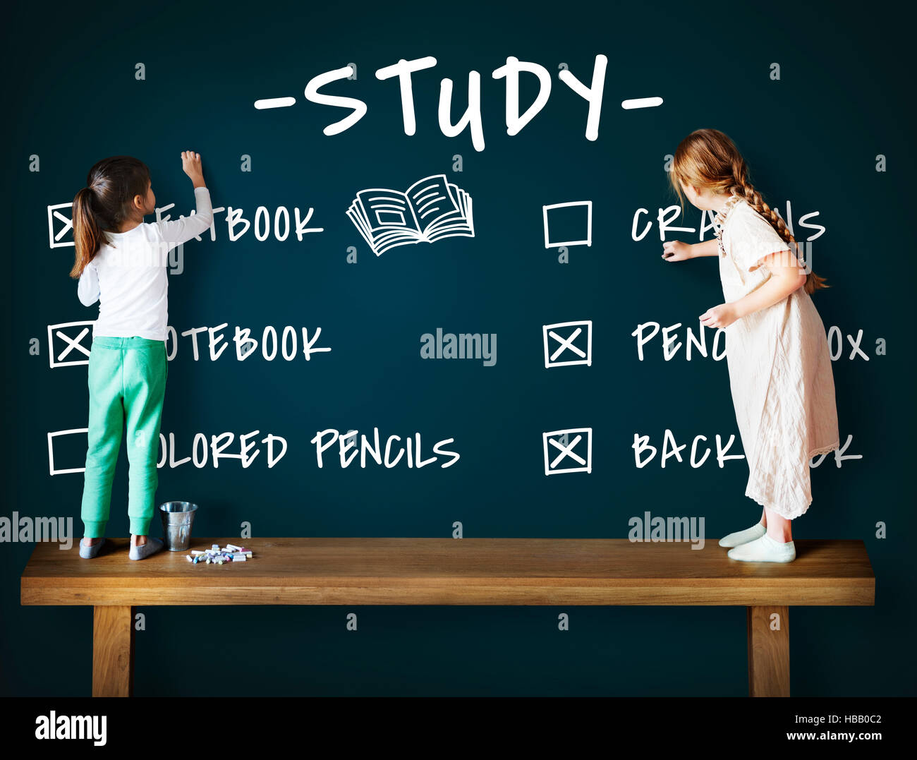 Education Study School Learning Concept Stock Photo - Alamy