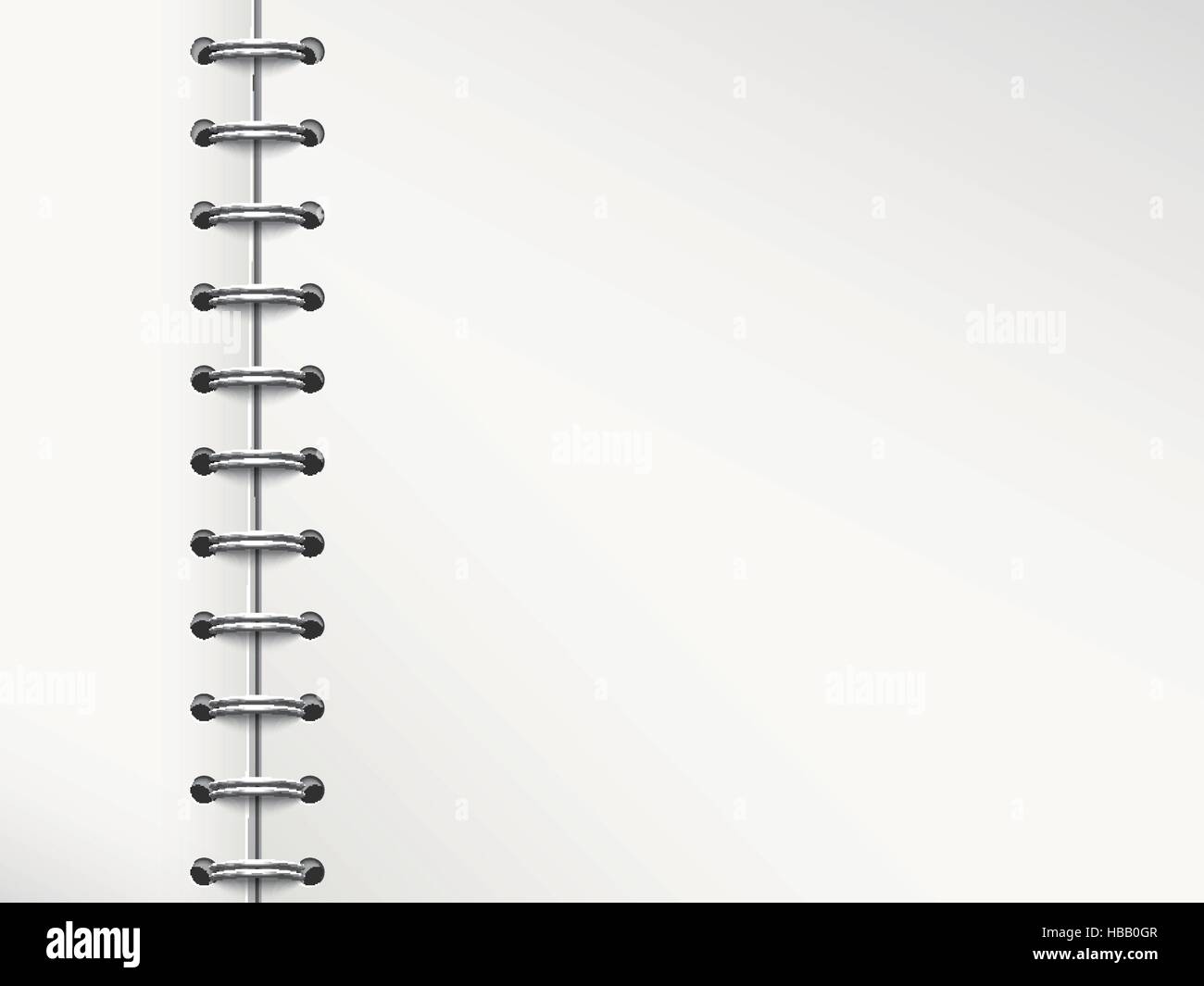 close-up look at elegant blank note book Stock Vector Image & Art - Alamy