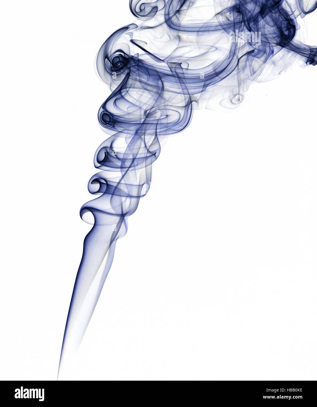 Abstract light smoke on a white background Stock Photo - Alamy