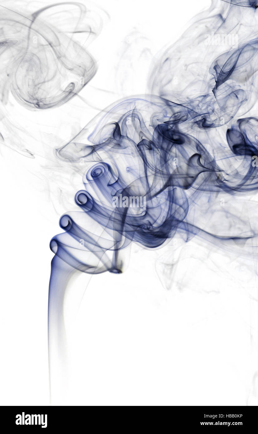 Abstract light smoke on a white background Stock Photo - Alamy