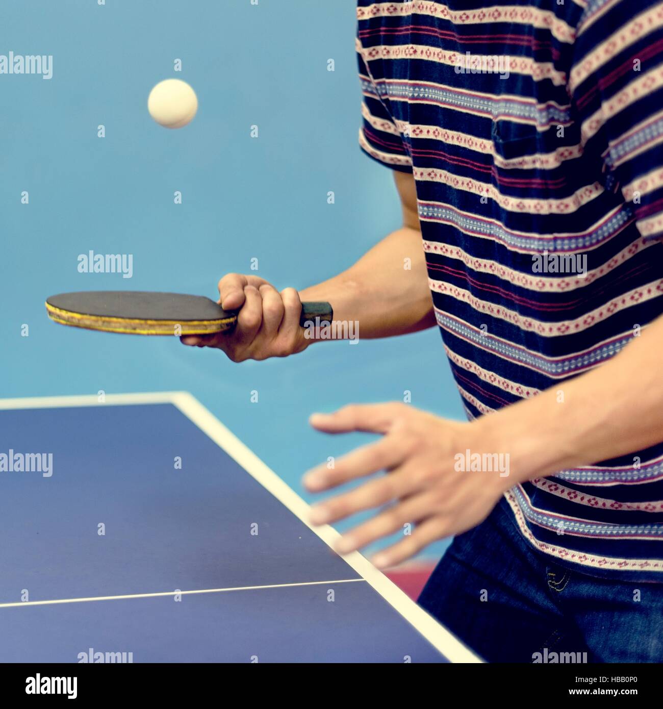 Table Tennis Ping-Pong Sport Activity Concept Stock Photo - Alamy