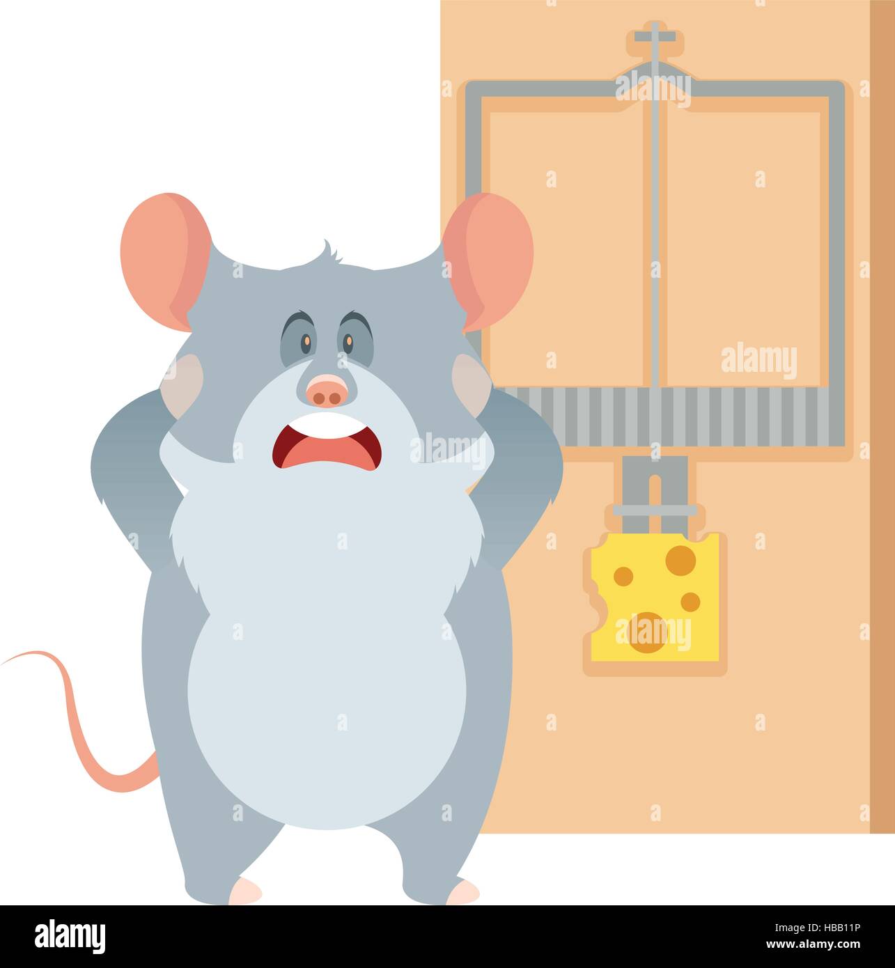 Mouse trap cartoon hi-res stock photography and images - Alamy