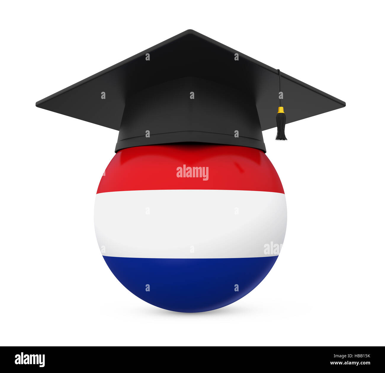 Netherlands flag graduation hi-res stock photography and images - Alamy
