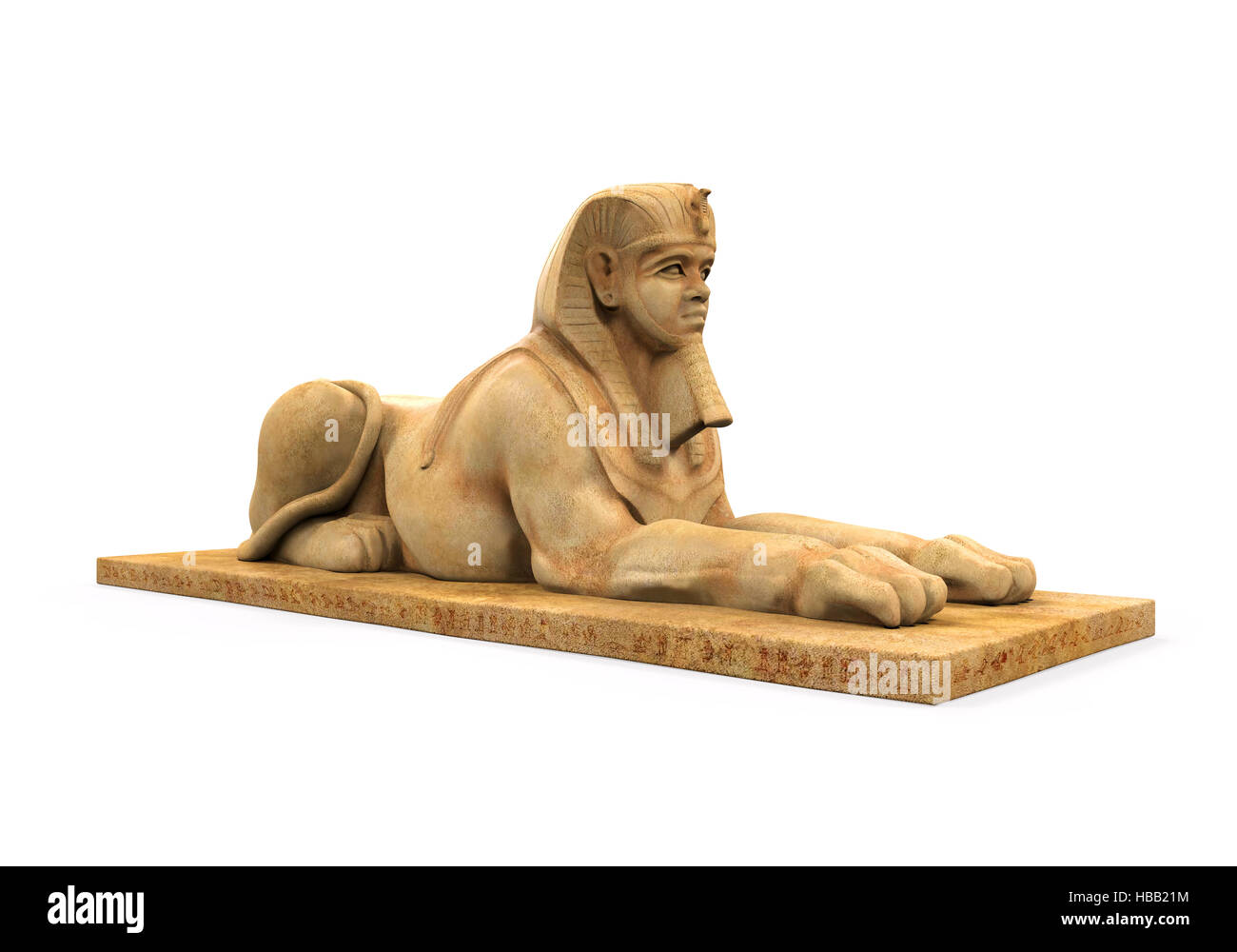 Egyptian Sphinx Statue Stock Photo - Alamy