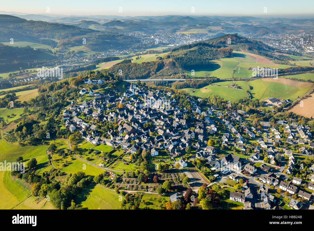 Village district hi-res stock photography and images - Alamy