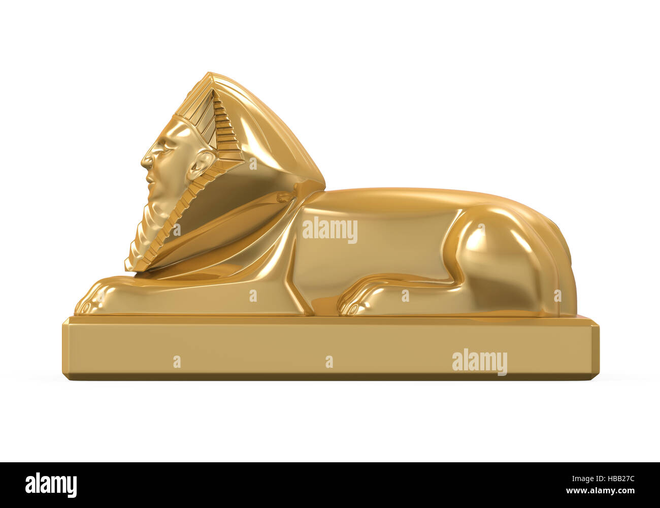 Egyptian Sphinx Statue Stock Photo - Alamy