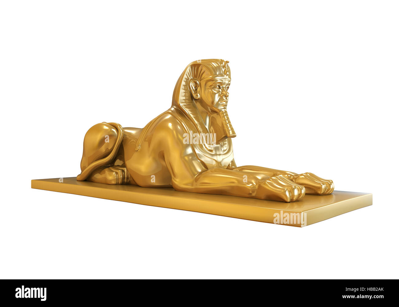 Egyptian Sphinx Statue Stock Photo - Alamy