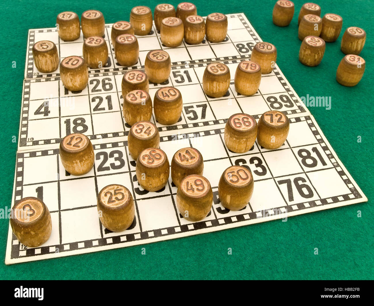 Old bingo cards hi-res stock photography and images - Alamy