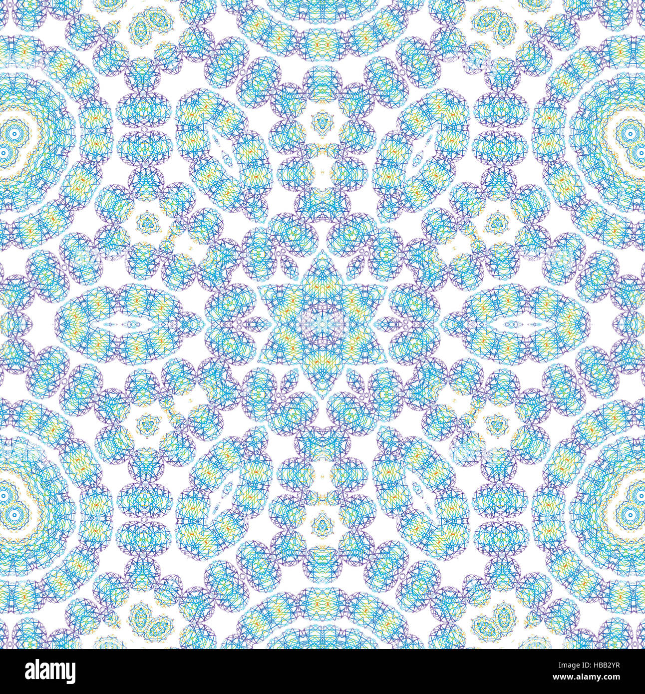 Circular flower pattern hi-res stock photography and images - Alamy