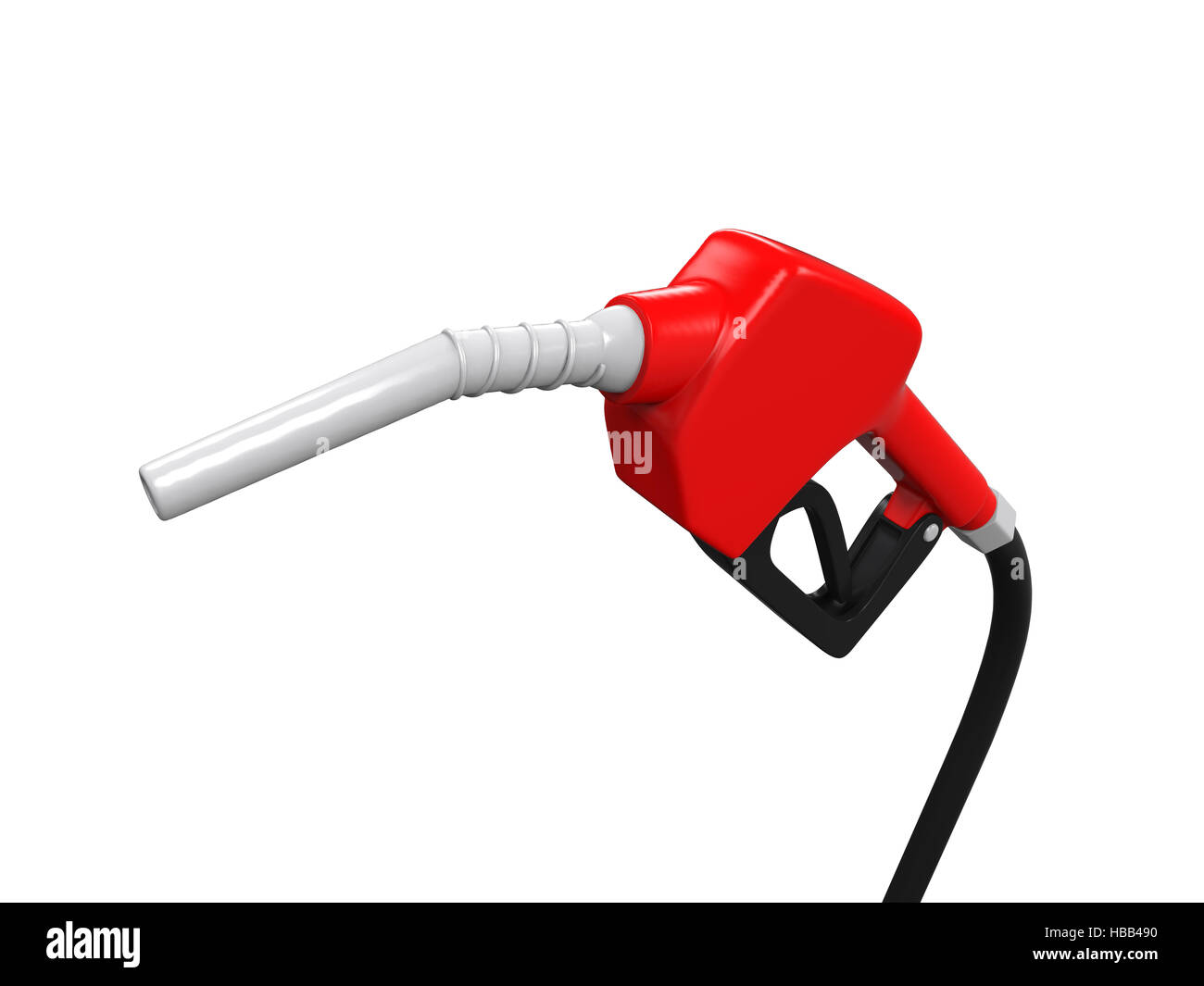 Gas Pump Nozzle Stock Photo - Alamy
