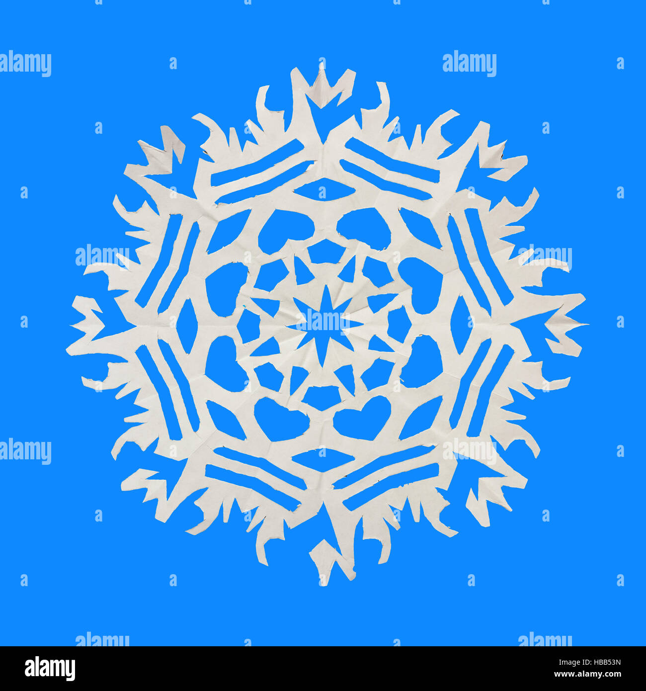 Beautiful snowflake isolated on hi-res stock photography and images - Alamy