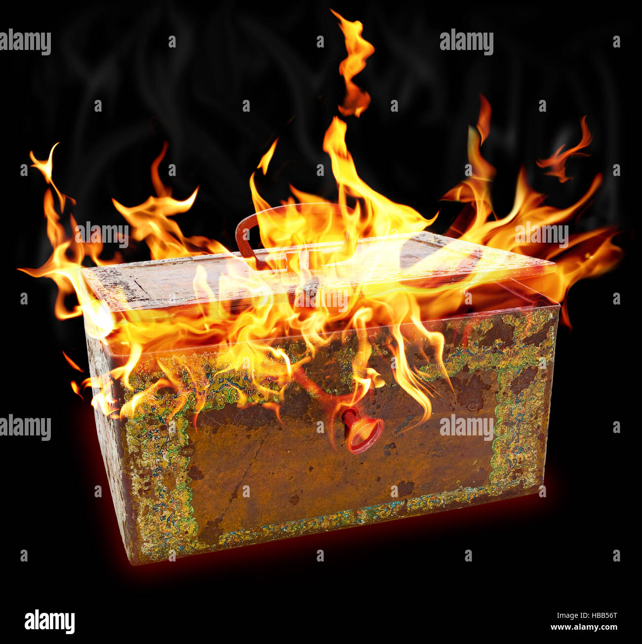 Pandora is about to open the box hi-res stock photography and images ...