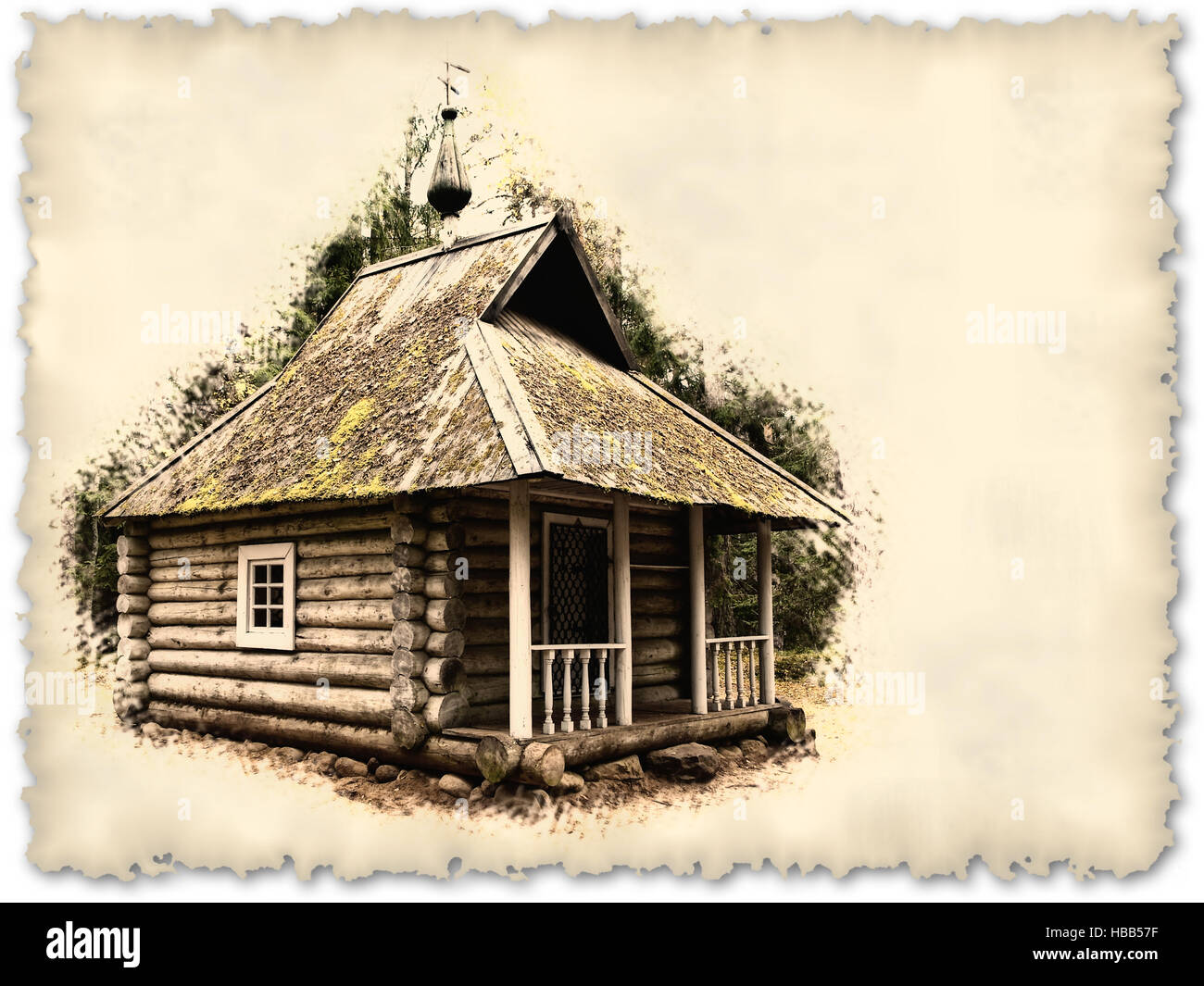 Russia timber traveling hi-res stock photography and images - Alamy