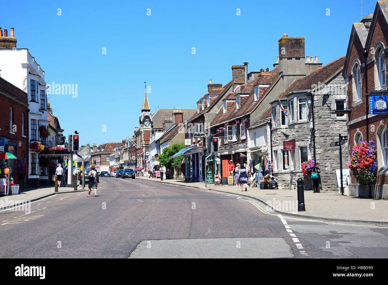 Wareham dorset street hi-res stock photography and images - Alamy
