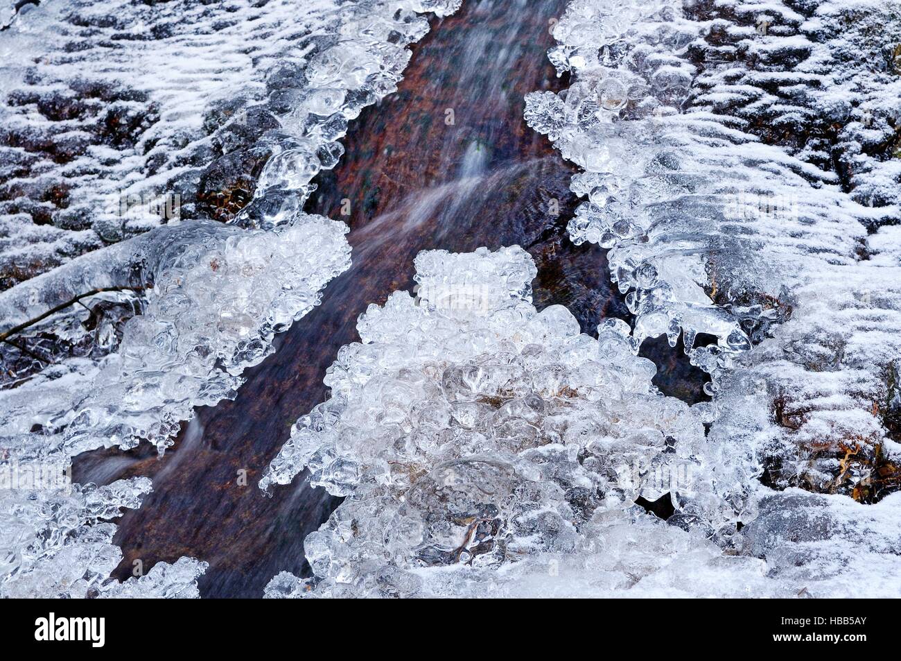 the cold winter on the waterfront Stock Photo - Alamy