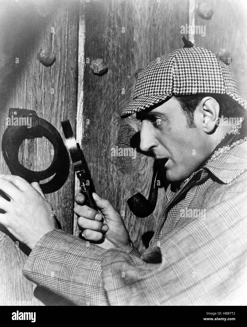 SHERLOCK HOLMES, Basil Rathbone, 1953 Stock Photo - Alamy