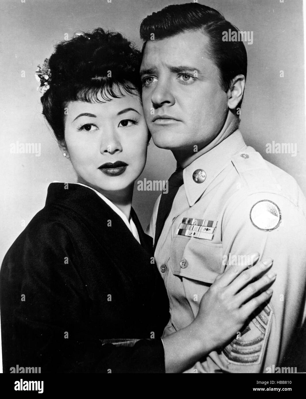 TOKYO AFTER DARK, from left, Michi Kobi, Richard Long, 1959 Stock Photo ...