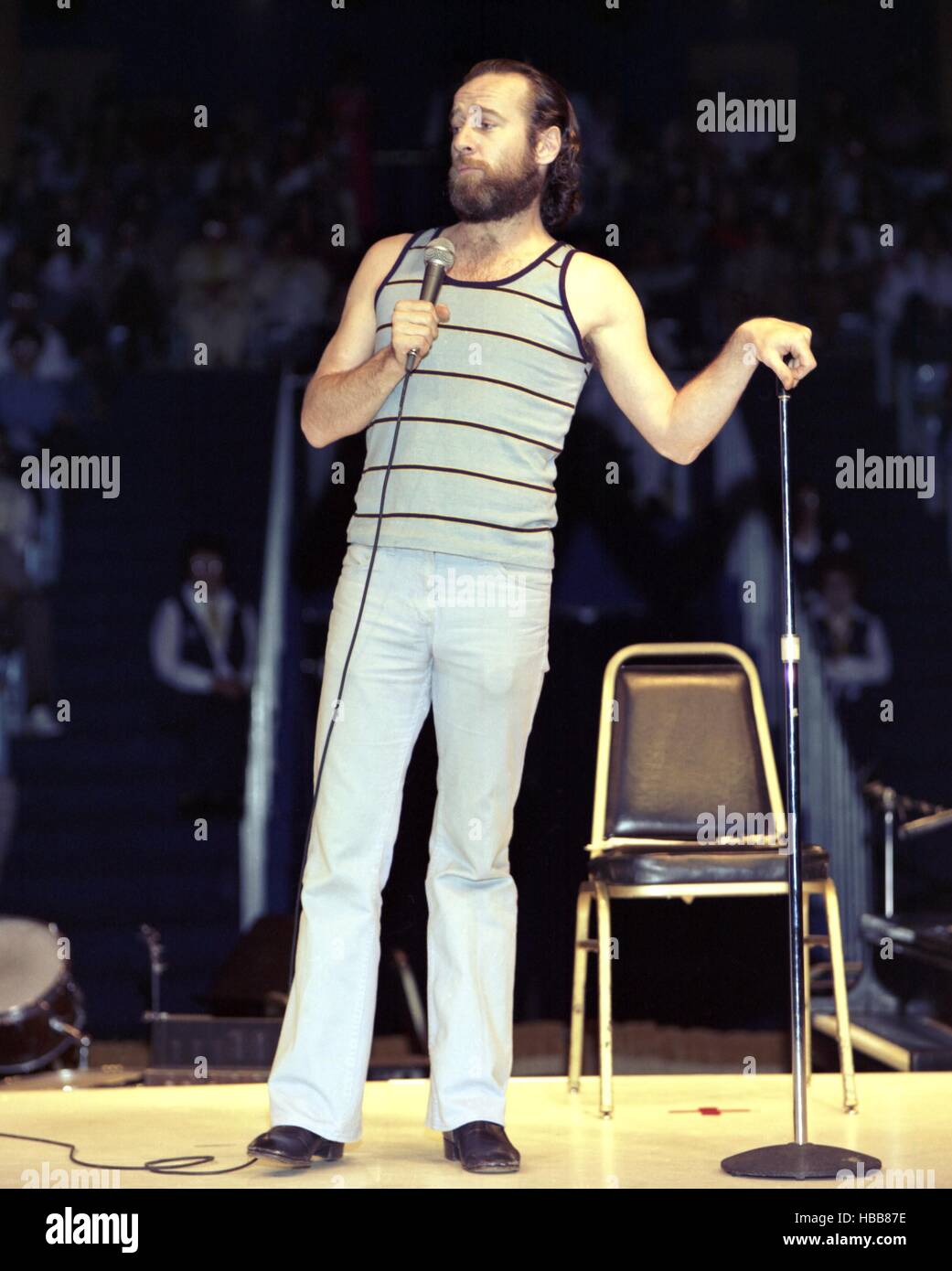 George Carlin, 1974, Millrun Playhouse Theater in the Round, Niles ...